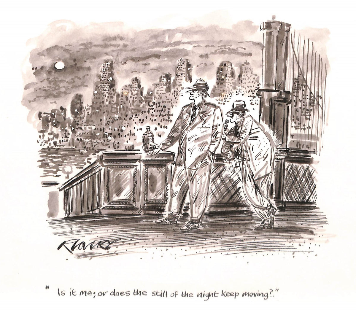 " Moving night " – The Hand of Ray Lowry