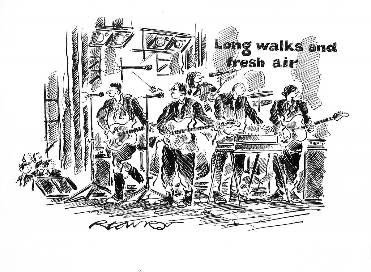 " Long walks.... " – The Hand of Ray Lowry
