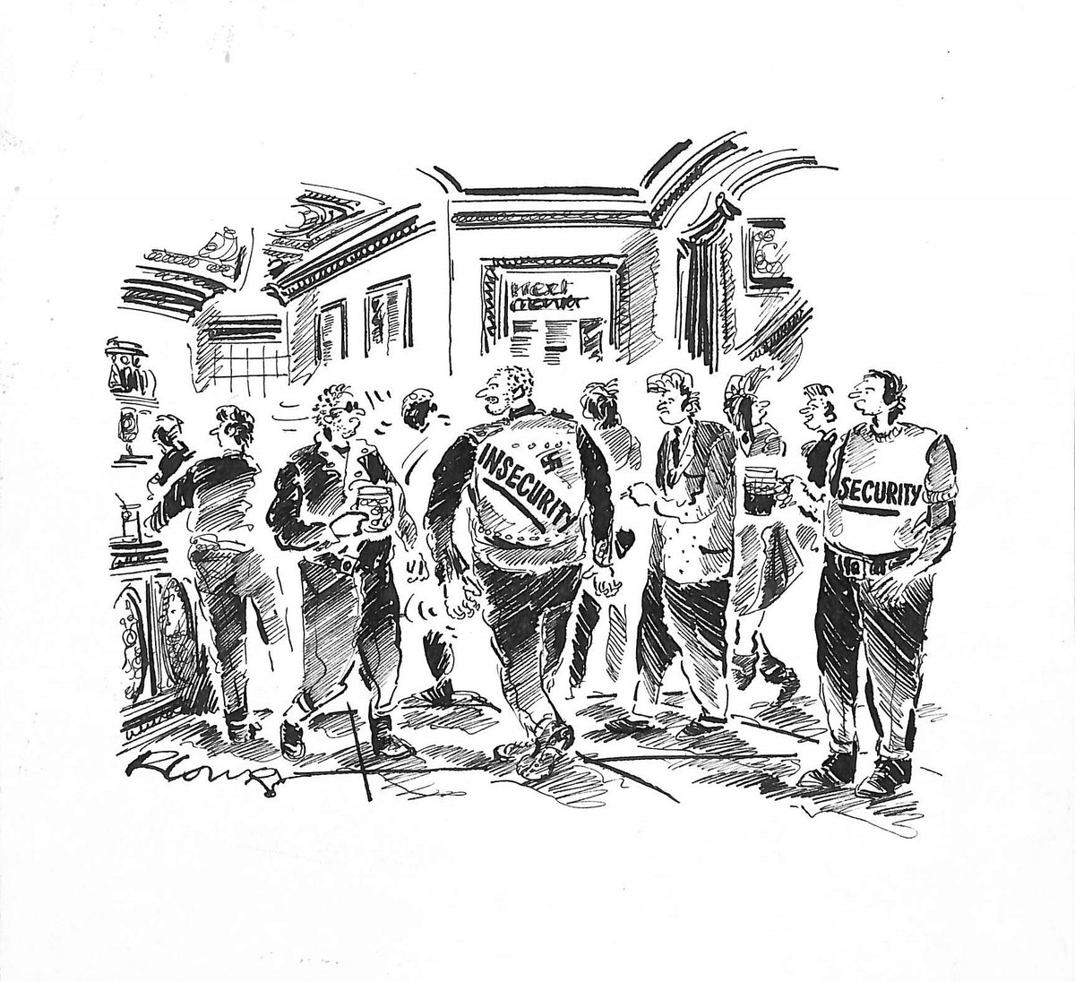 " Insecurity " – The Hand of Ray Lowry