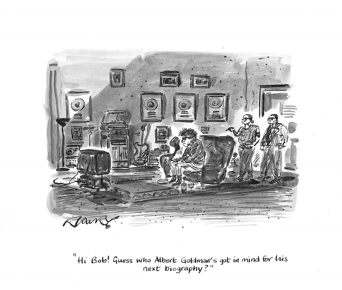 " Hi Bob! " – The Hand of Ray Lowry