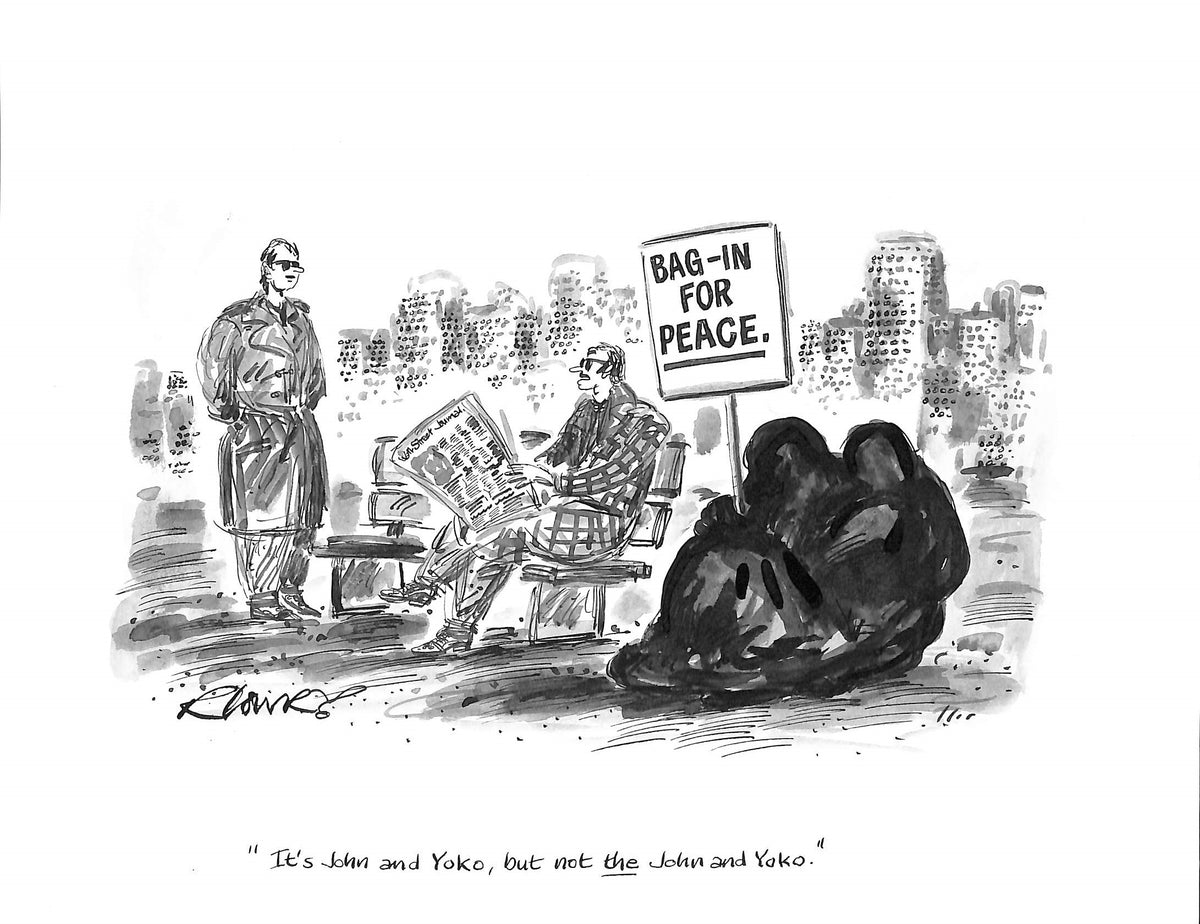 " BAG - IN FOR PEACE " – The Hand of Ray Lowry