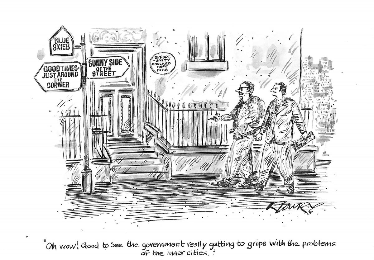 " Inner city problems " – The Hand of Ray Lowry