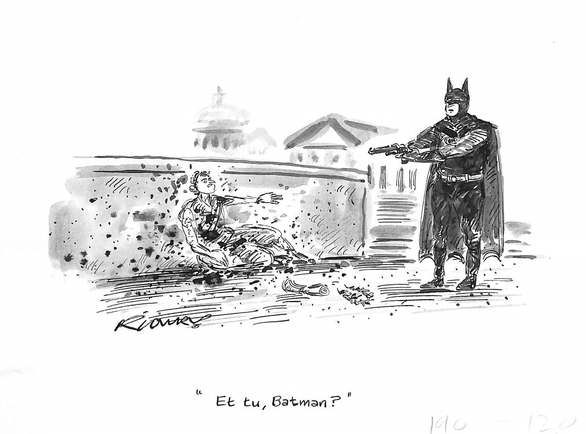 " Et tu, Batman? " – The Hand of Ray Lowry