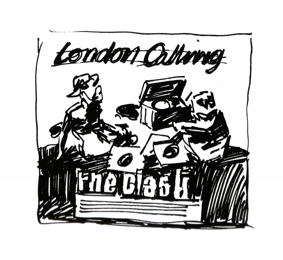 The Clash - London Calling (singles collection) - Limited Edition Scre ...