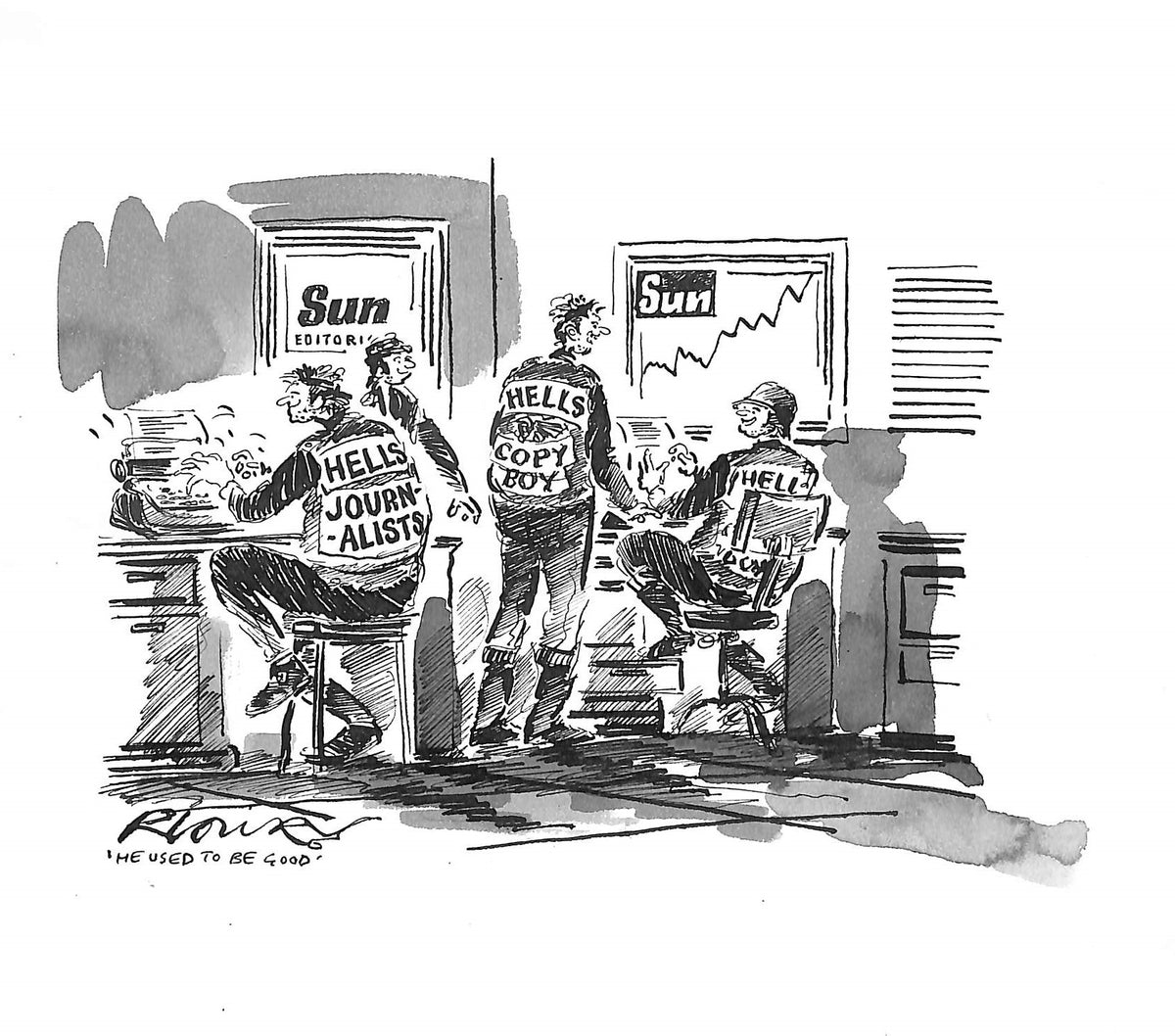 " The Sun Angels " – The Hand of Ray Lowry