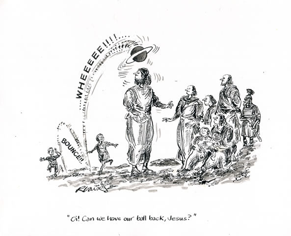 "Jesus" – The Hand of Ray Lowry