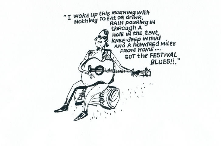 "Festival blues" – The Hand of Ray Lowry